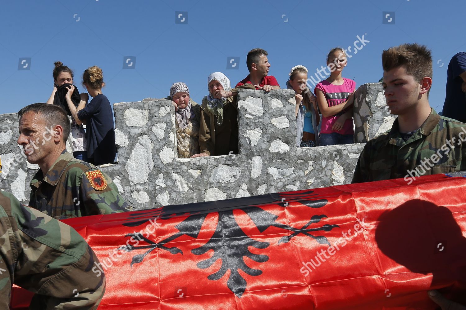 Former Kla Kosovo Liberation Army Soldiers Editorial Stock Photo ...