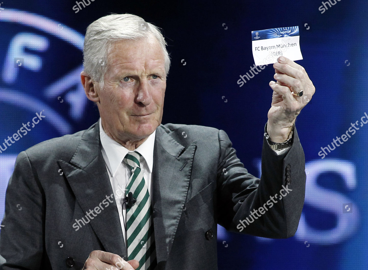 Scotlands Former Soccer Player Billy Mcneill Editorial Stock Photo ...