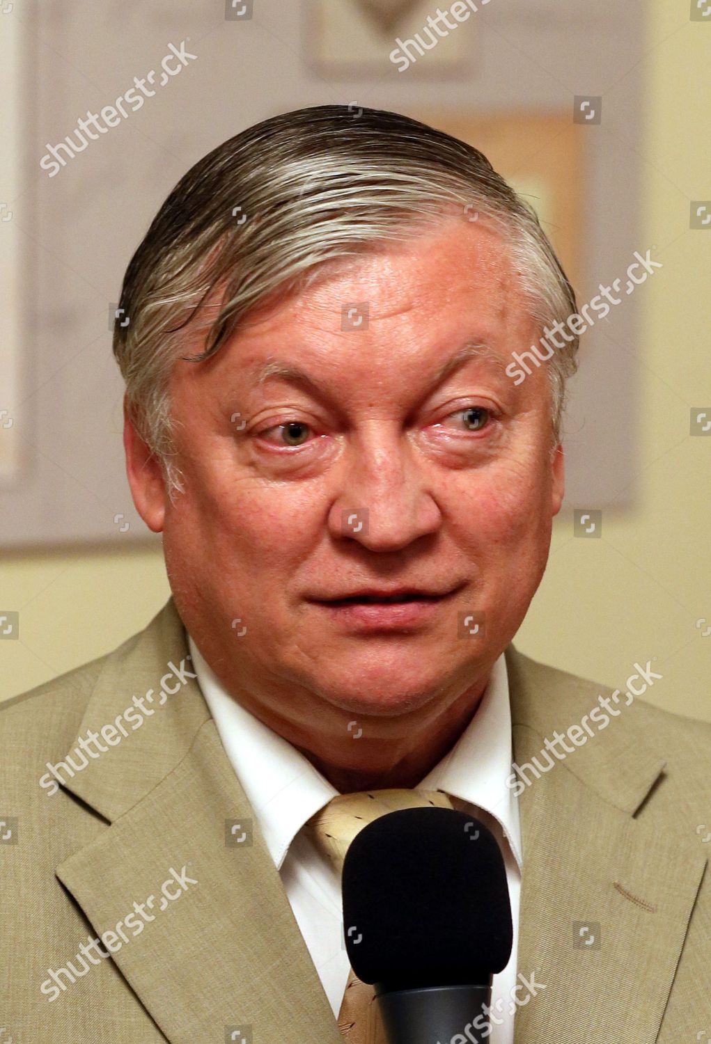 Seventime World Chess Champion Anatoly Karpov Editorial Stock Photo ...