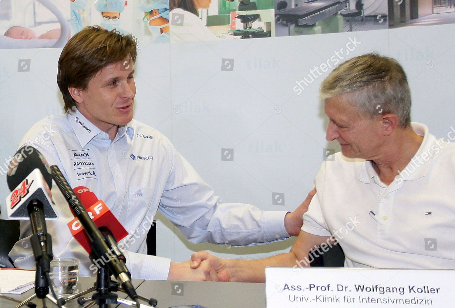 Doctor Wolfgang Koller R Innsbrucks University Editorial Stock Photo ...