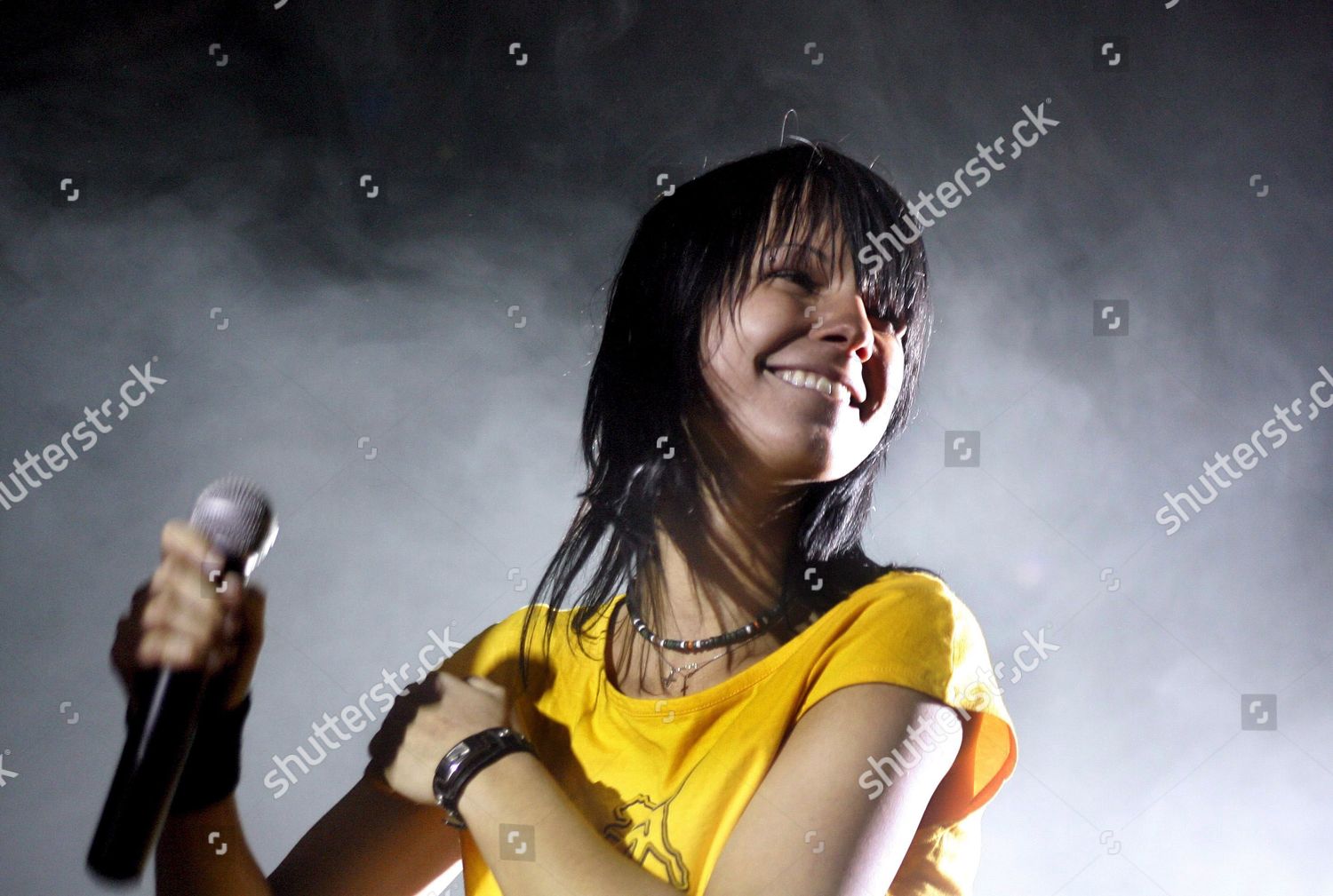 Austrian Pop Singer Christina Stuermer Smiles Editorial Stock Photo ...