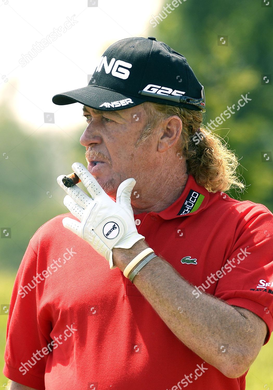 Spanish Golfer Miguel Angel Jimenez During Editorial Stock Photo ...