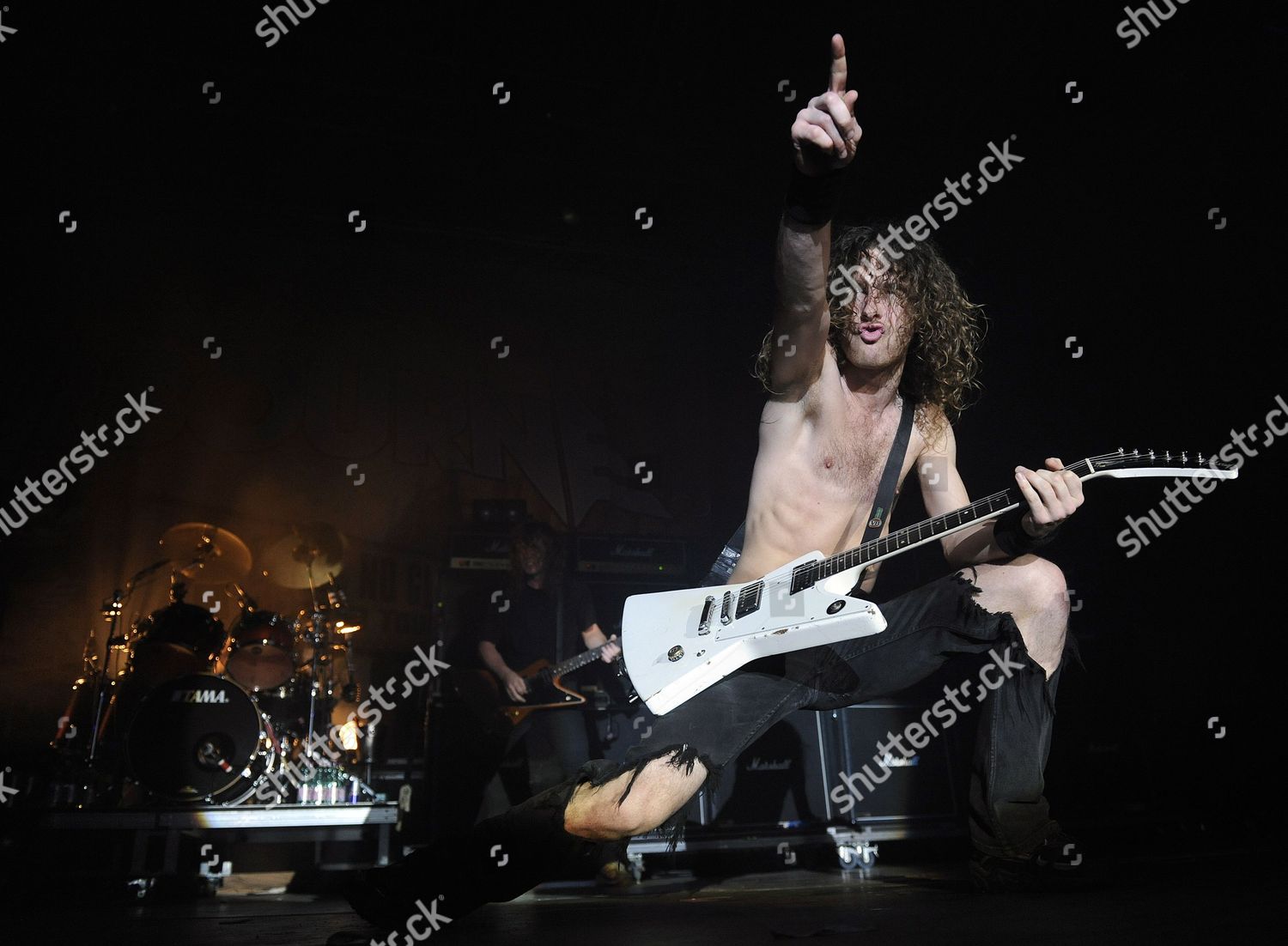Singer Gitarrist Joel Okeeffe Australian Band Editorial Stock Photo ...
