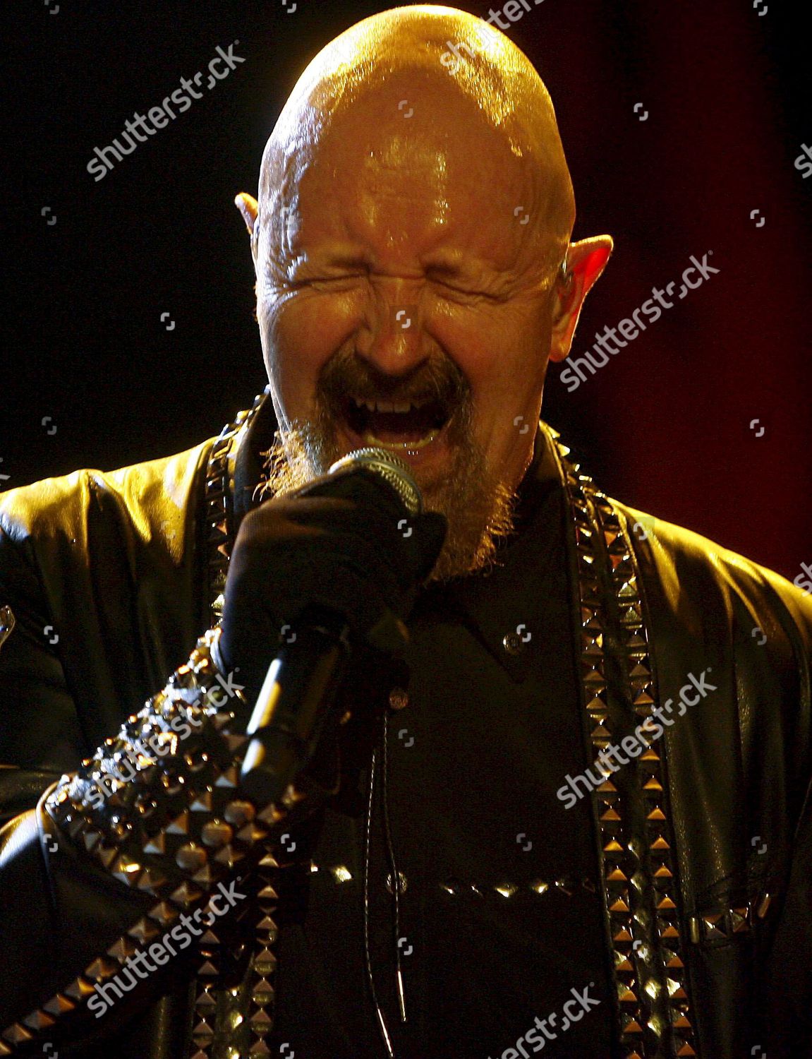 Judas Priest Singer Rob Halford Performs Editorial Stock Photo - Stock ...