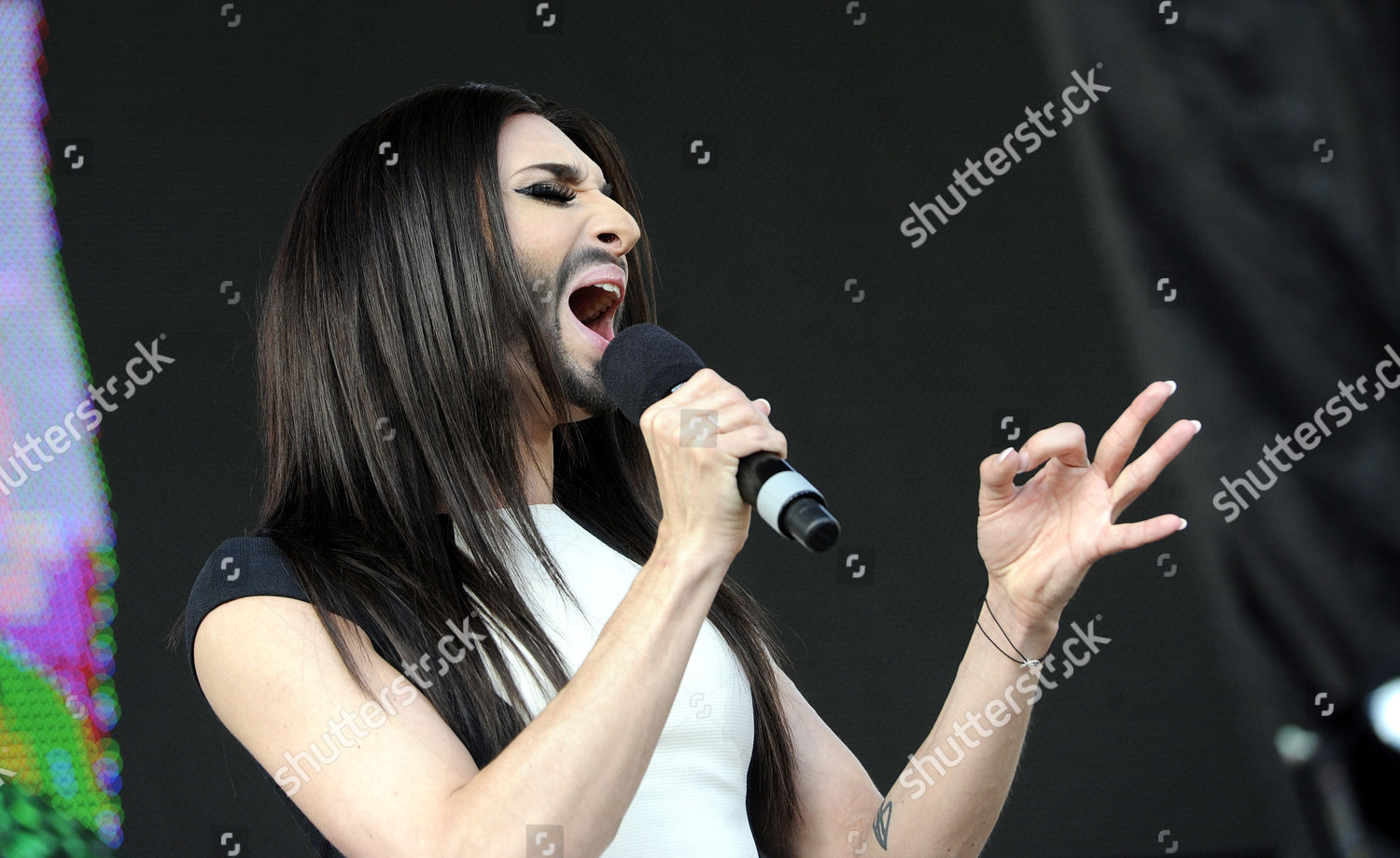 Austrian Singer Conchita Wurst Thomas Neuwirth Editorial Stock Photo ...