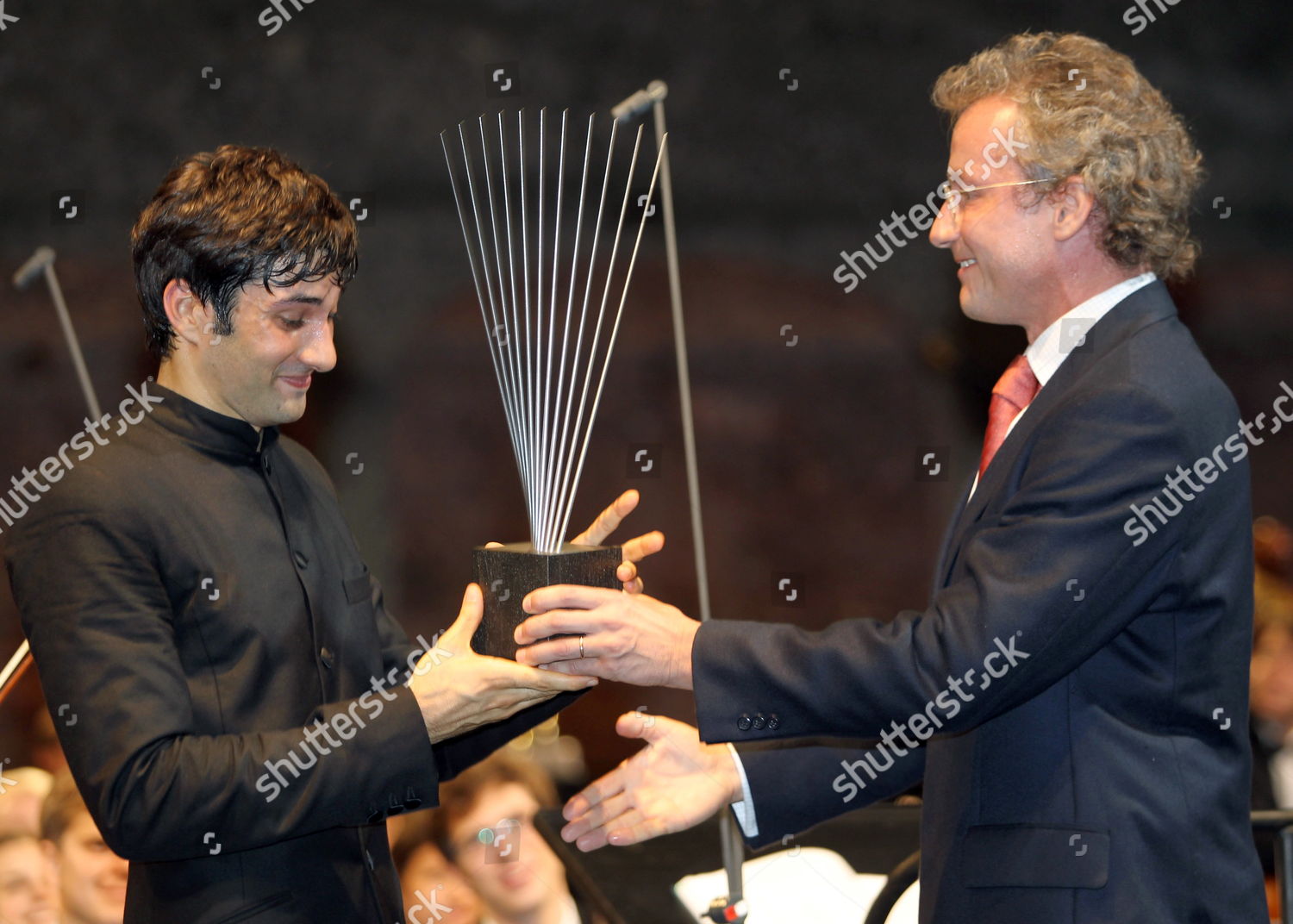 German Conductor David Afkham L Receives Editorial Stock Photo - Stock ...