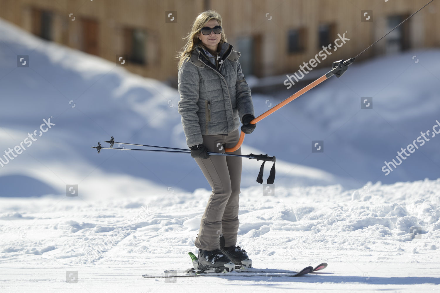 Dutch Princess Maxima During Photoshoot Lech Editorial Stock Photo ...