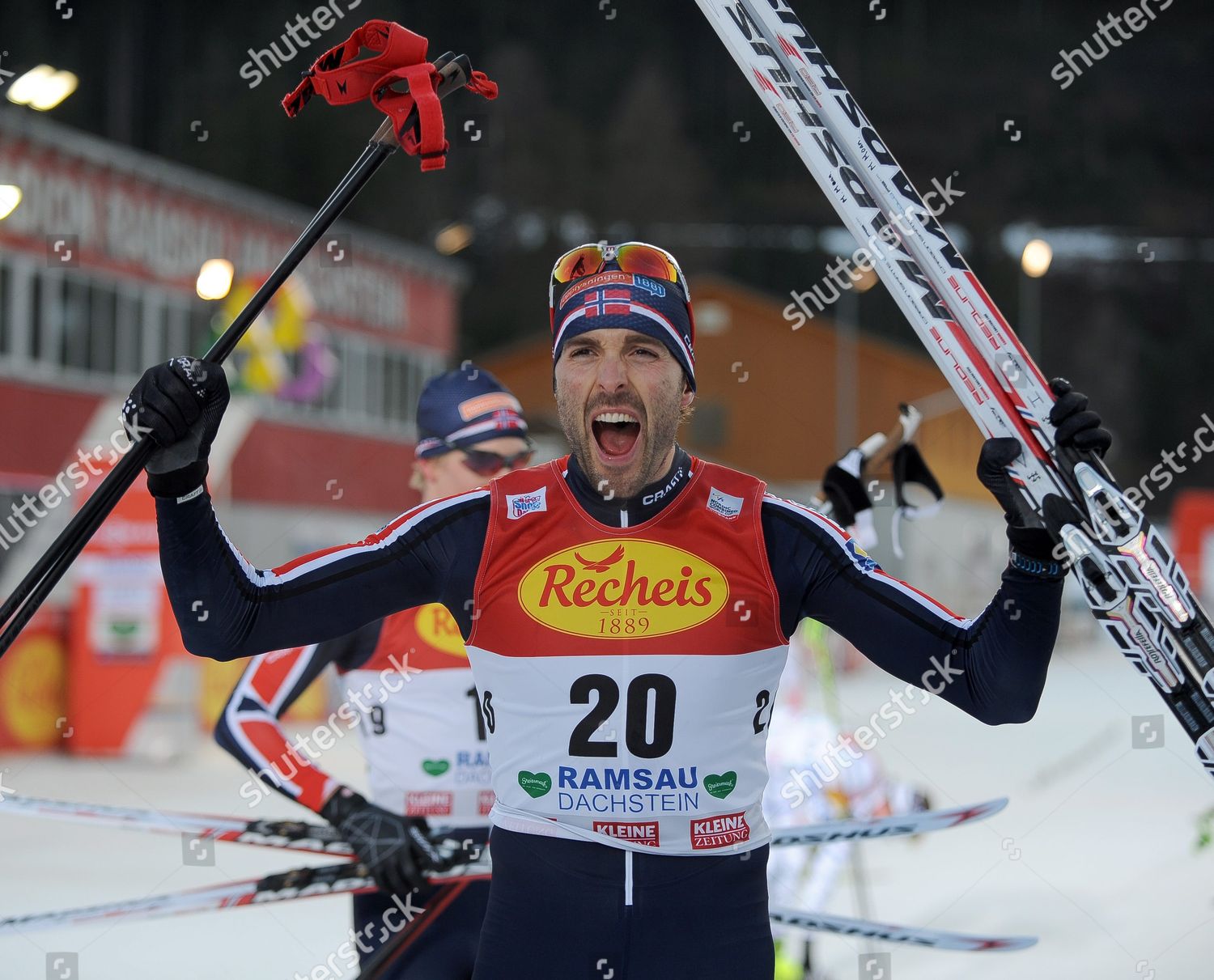 Winner Magnus Moan Norway Celebrates After Editorial Stock Photo ...