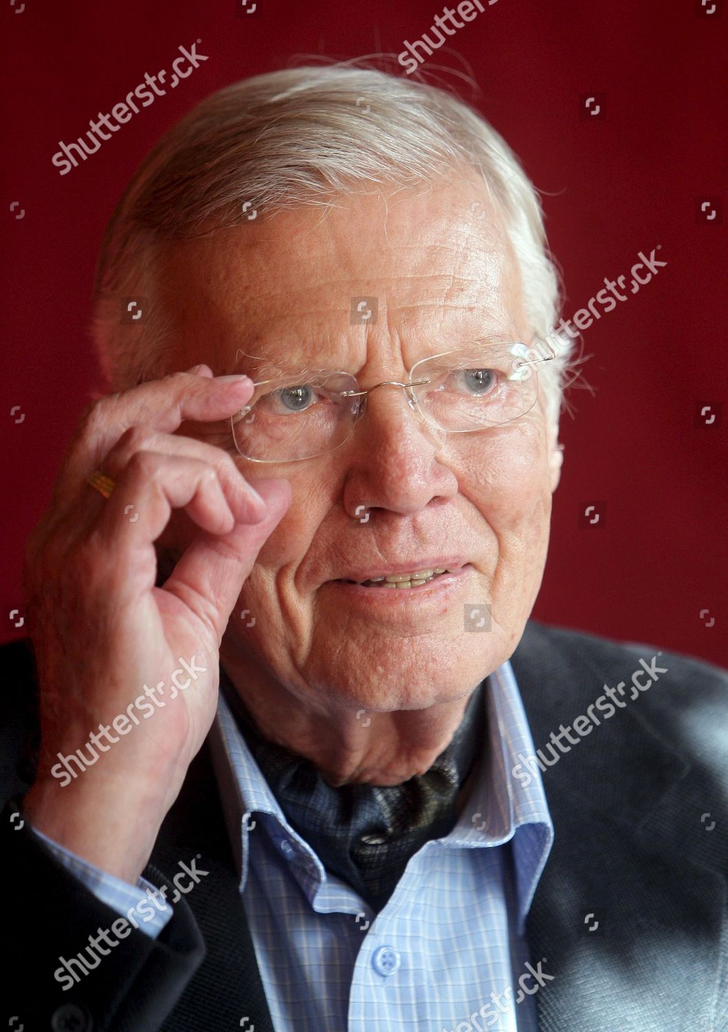 Austrian Actor Founder Charity Menschen Fuer Editorial Stock Photo ...