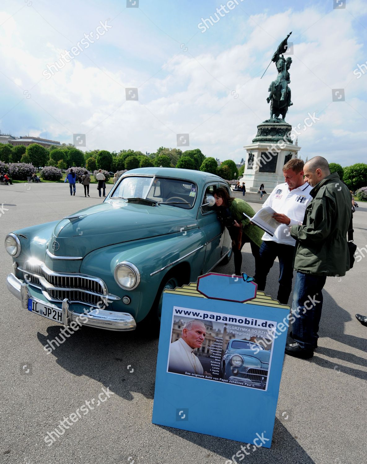 Oldtimer Car Owner Marek Schramm C Editorial Stock Photo - Stock Image ...