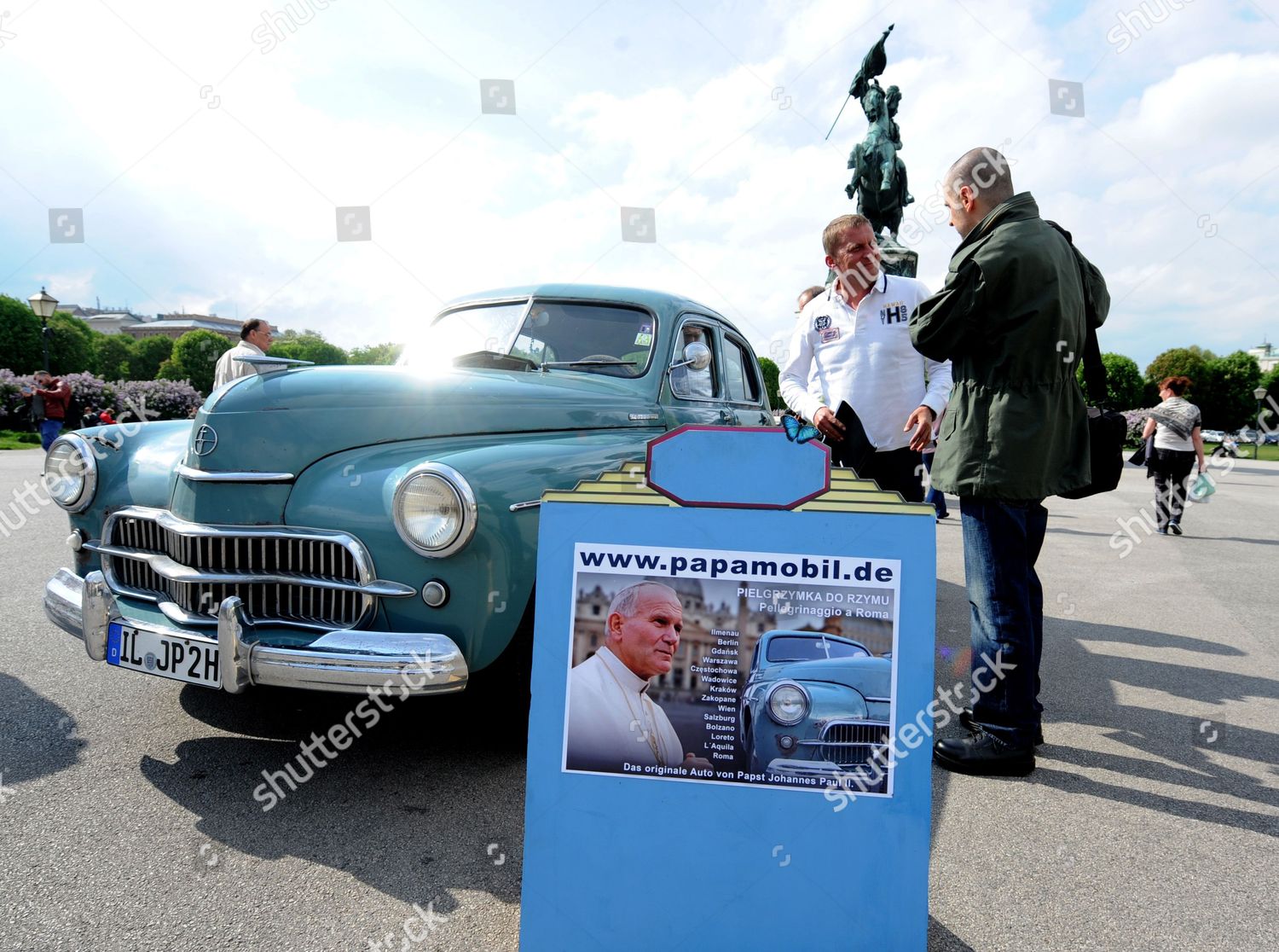 Oldtimer Car Owner Marek Schramm C Editorial Stock Photo - Stock Image ...