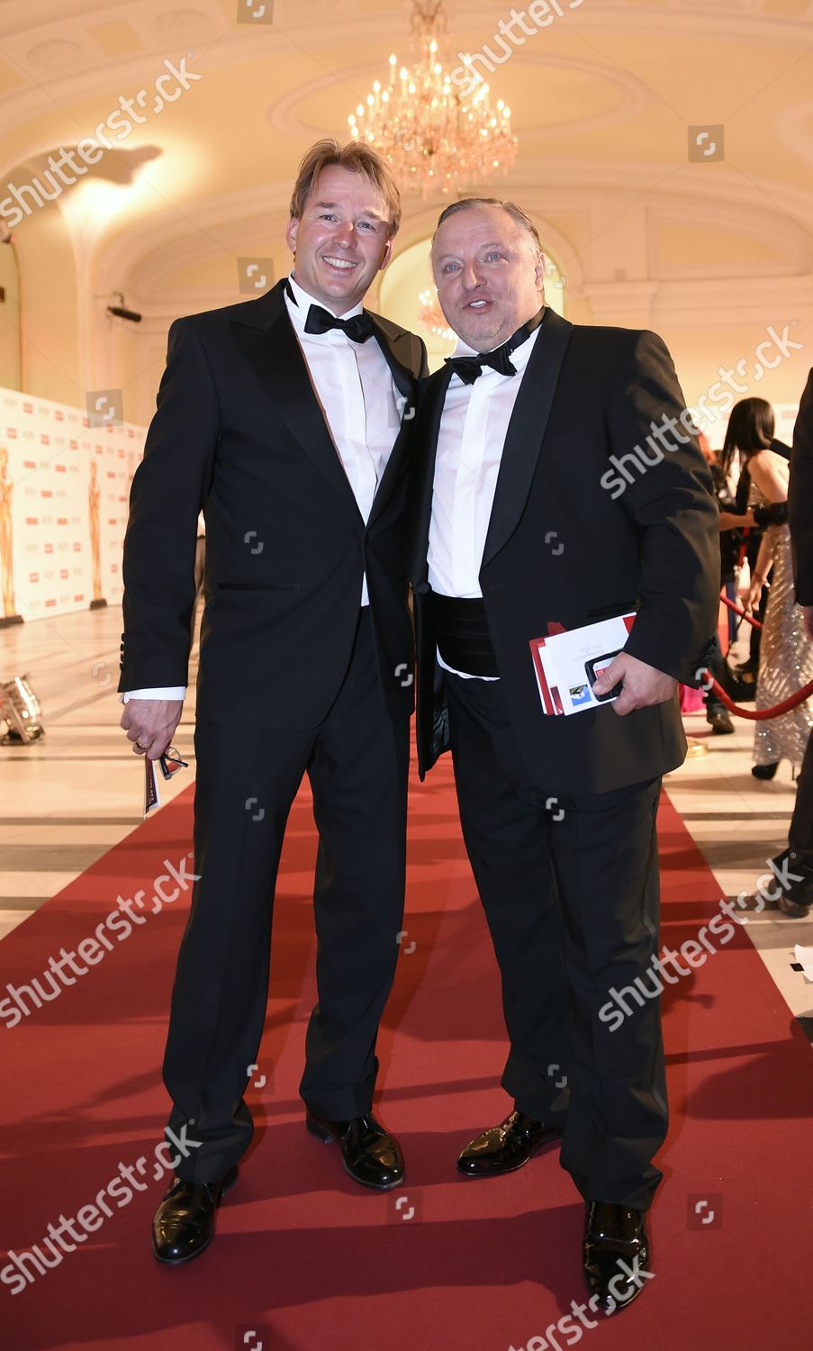Belgianaustrian Actor Serge Falck L German Editorial Stock Photo ...