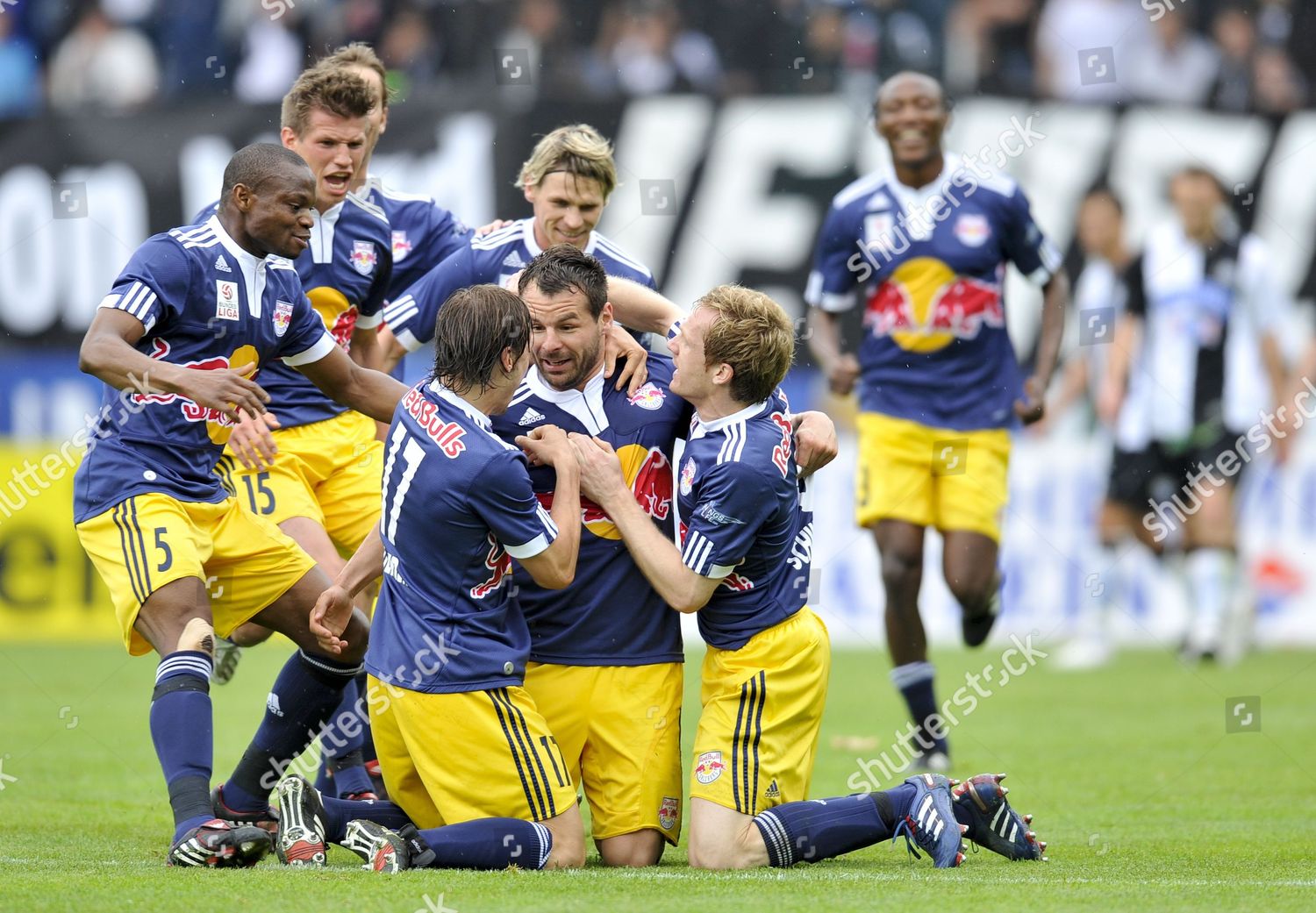 Salzburg Player Roman Wallner C His Editorial Stock Photo - Stock Image ...
