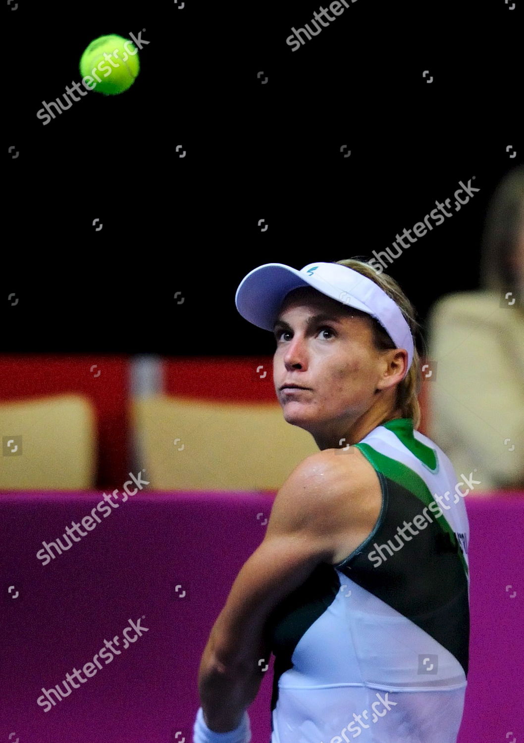 Sybille Bammer Austria Returns Ball Swiss Editorial Stock Photo - Stock ...