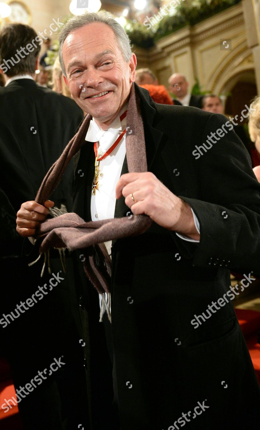 ERSTE GROUP CEO ANDREAS TREICHL ARRIVES Editorial Stock Photo - Stock ...