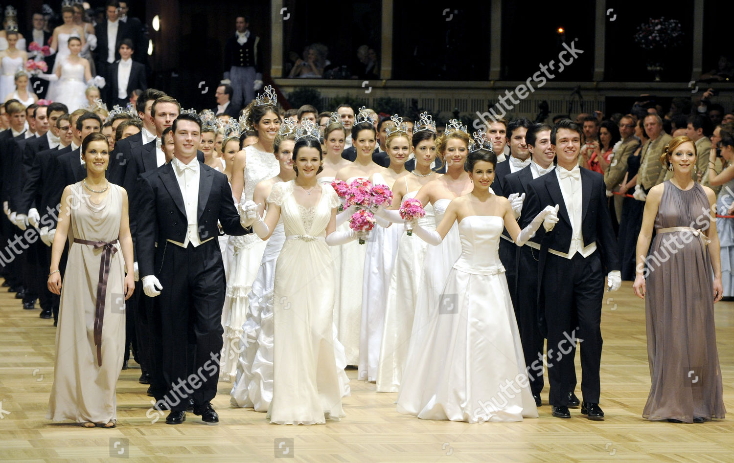 Debutantes On Dance Floor During Opening Editorial Stock Photo - Stock ...