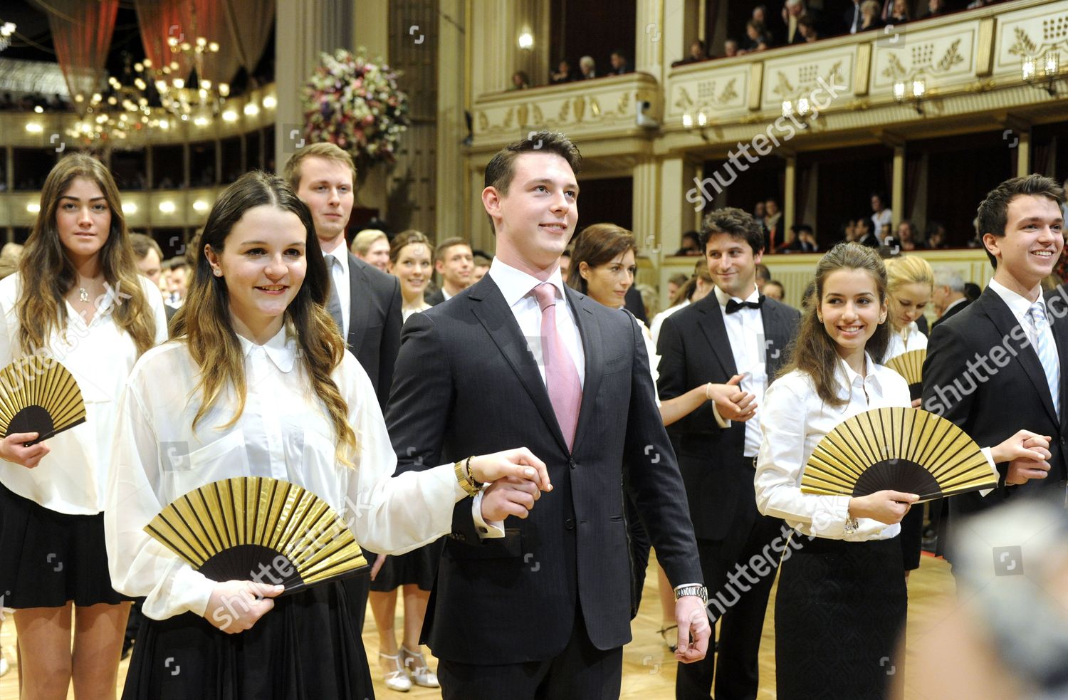Debutantes Jennifer Lafer L Daughter Austrian Editorial Stock Photo ...