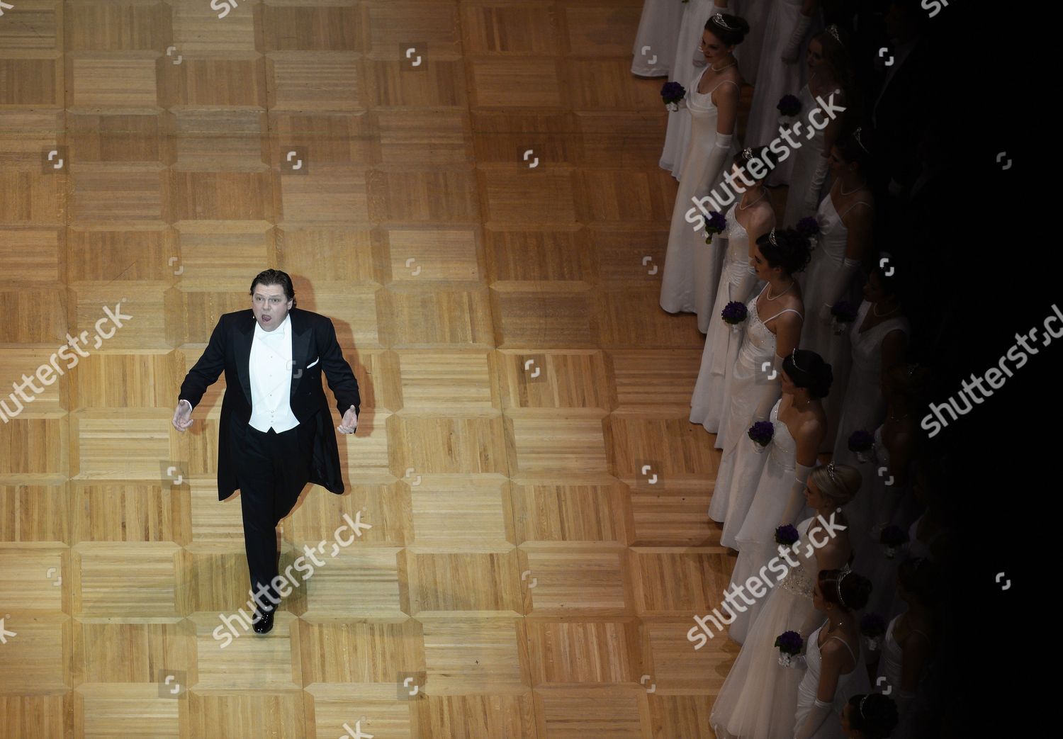Canadian Tenor Michael Schade Performs During Editorial Stock Photo ...