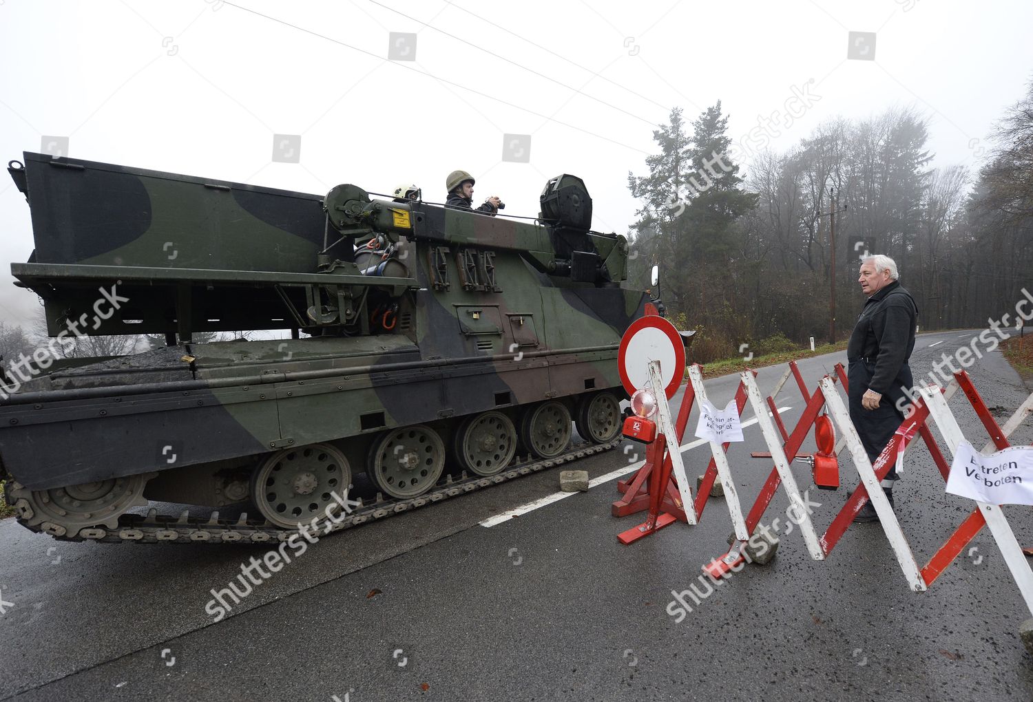 Armored Recovery Vehicle Austrian Armed Forces Editorial Stock Photo ...