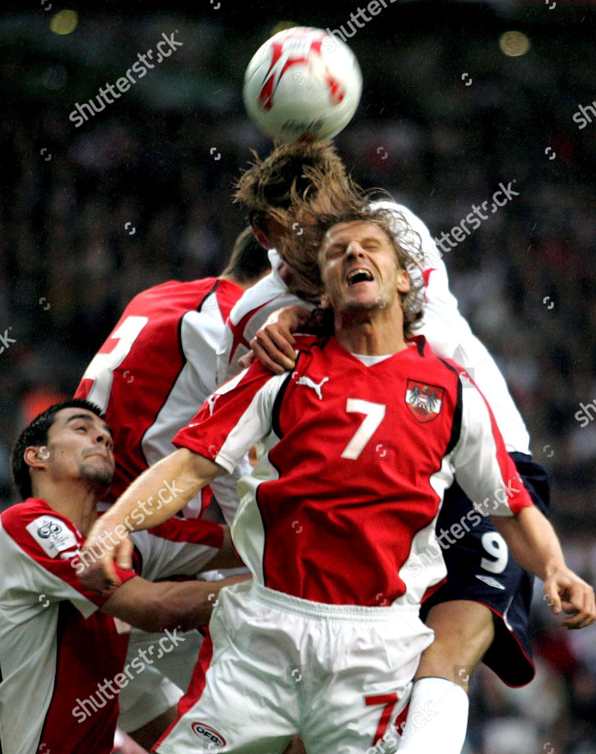 Austrian Players Markus Schopp Front Paul Editorial Stock Photo - Stock ...