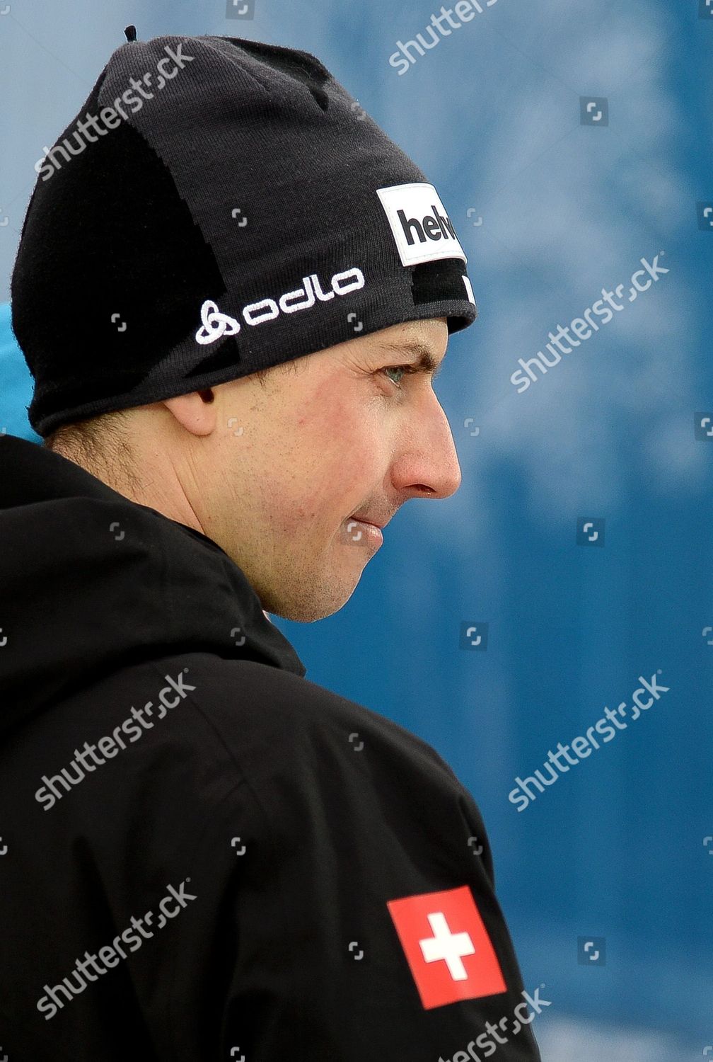 Swiss Ski Jumper Simon Ammann During Editorial Stock Photo - Stock ...