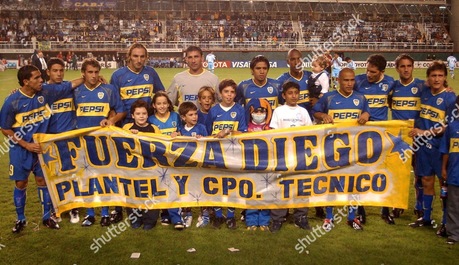 Argentinas Boca Juniors Soccer Team Players Editorial Stock Photo ...