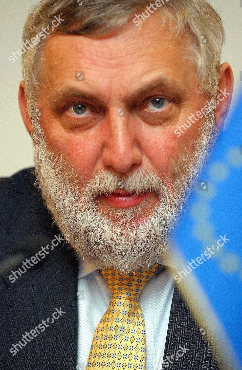 Franz Fischler European Union Commissioner Agriculture Editorial Stock ...