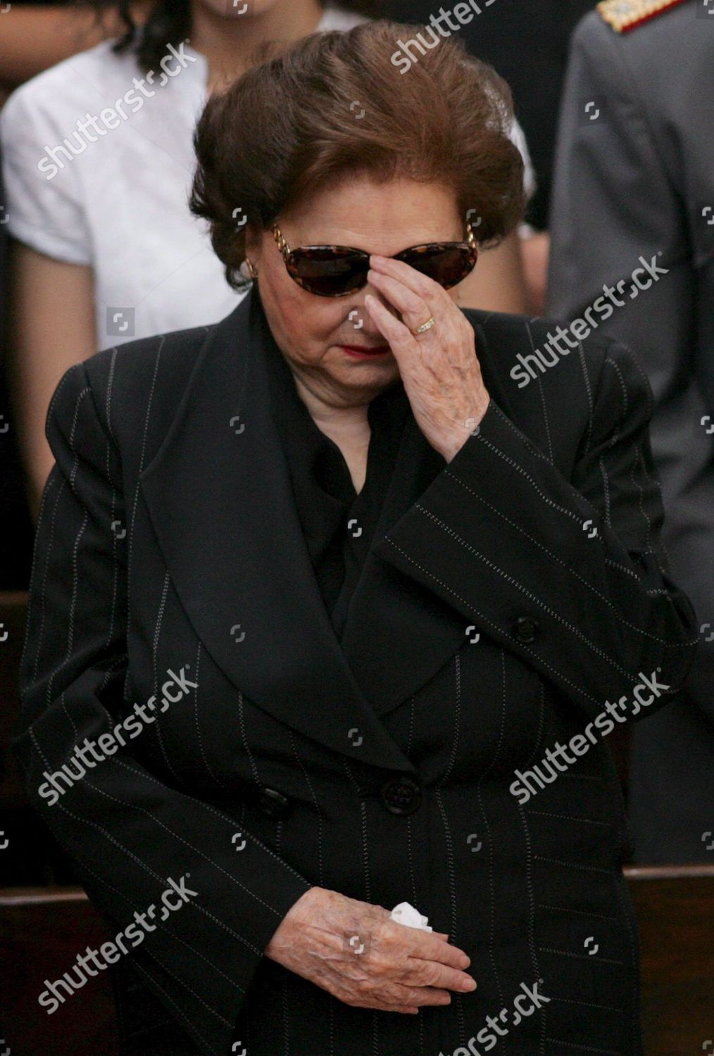Lucia Hiriart Former Chilean Dictator Augusto Editorial Stock Photo ...