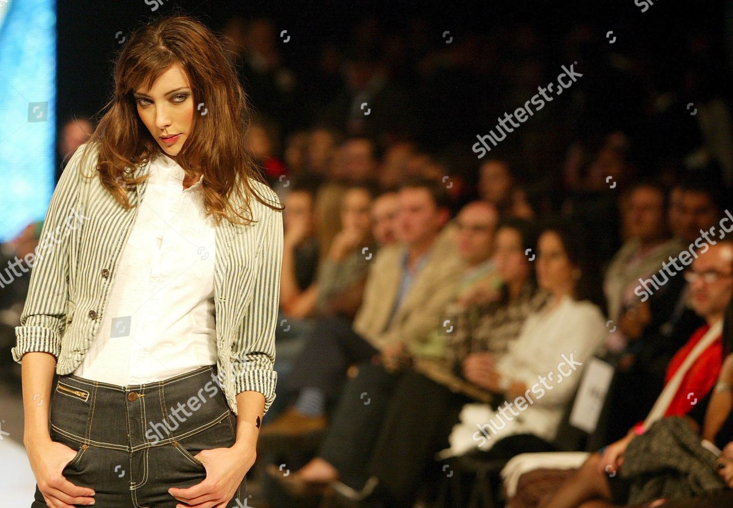 Colombian Model Norma Nivia Takes Catwalk Editorial Stock Photo - Stock ...