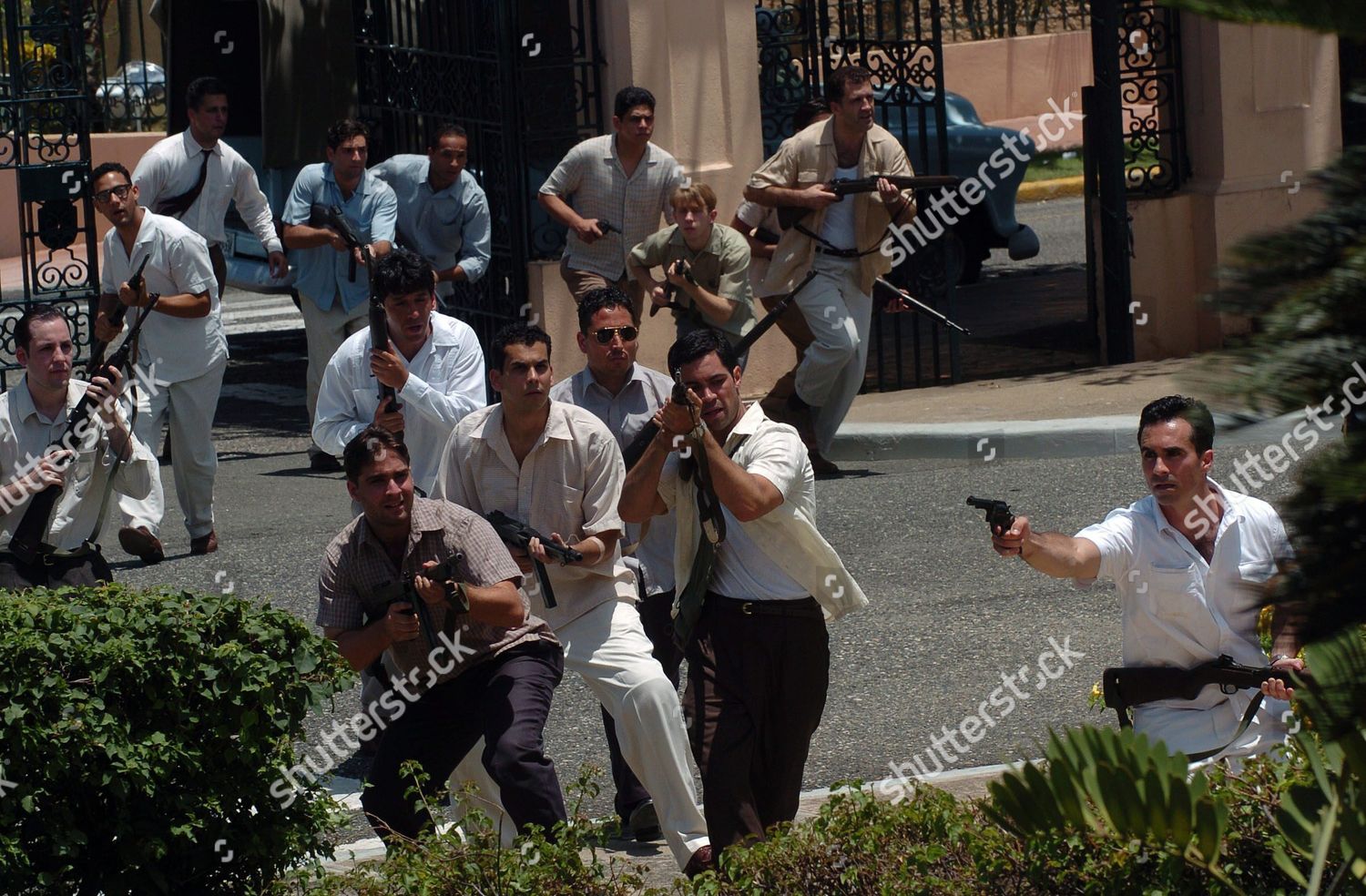 Actors Shooting Lost City Film Santo Editorial Stock Photo - Stock ...