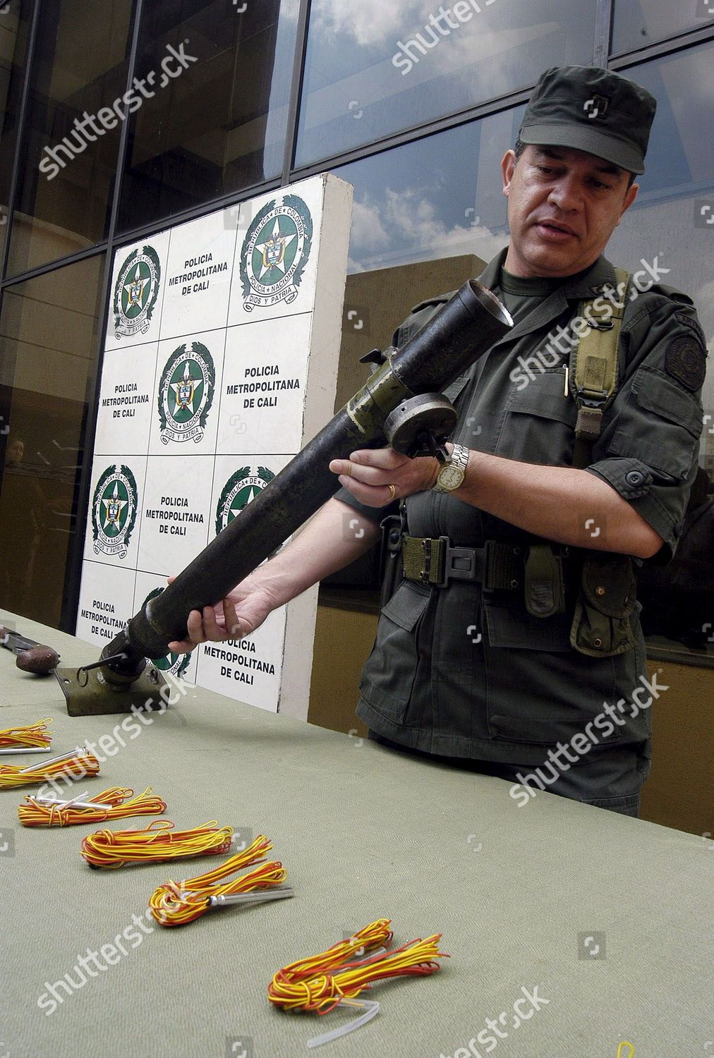 Calis Metropolitan Police Commander Colonel Jose Editorial Stock Photo ...