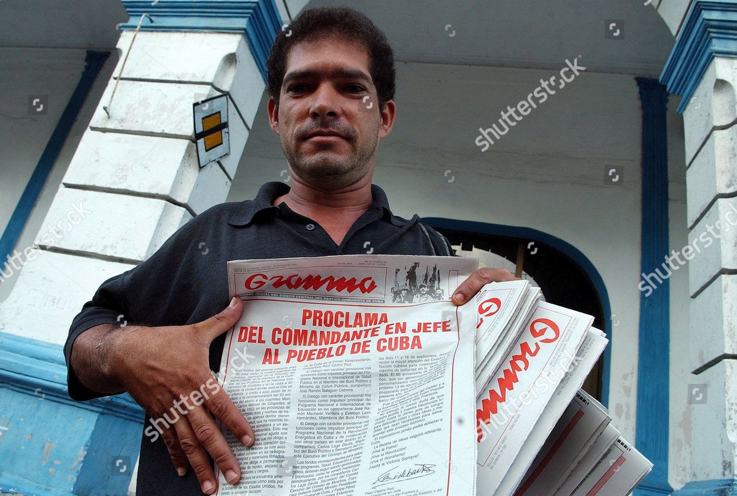 Cuban Goverments Official Newspaper Gramma Shown Editorial Stock Photo ...