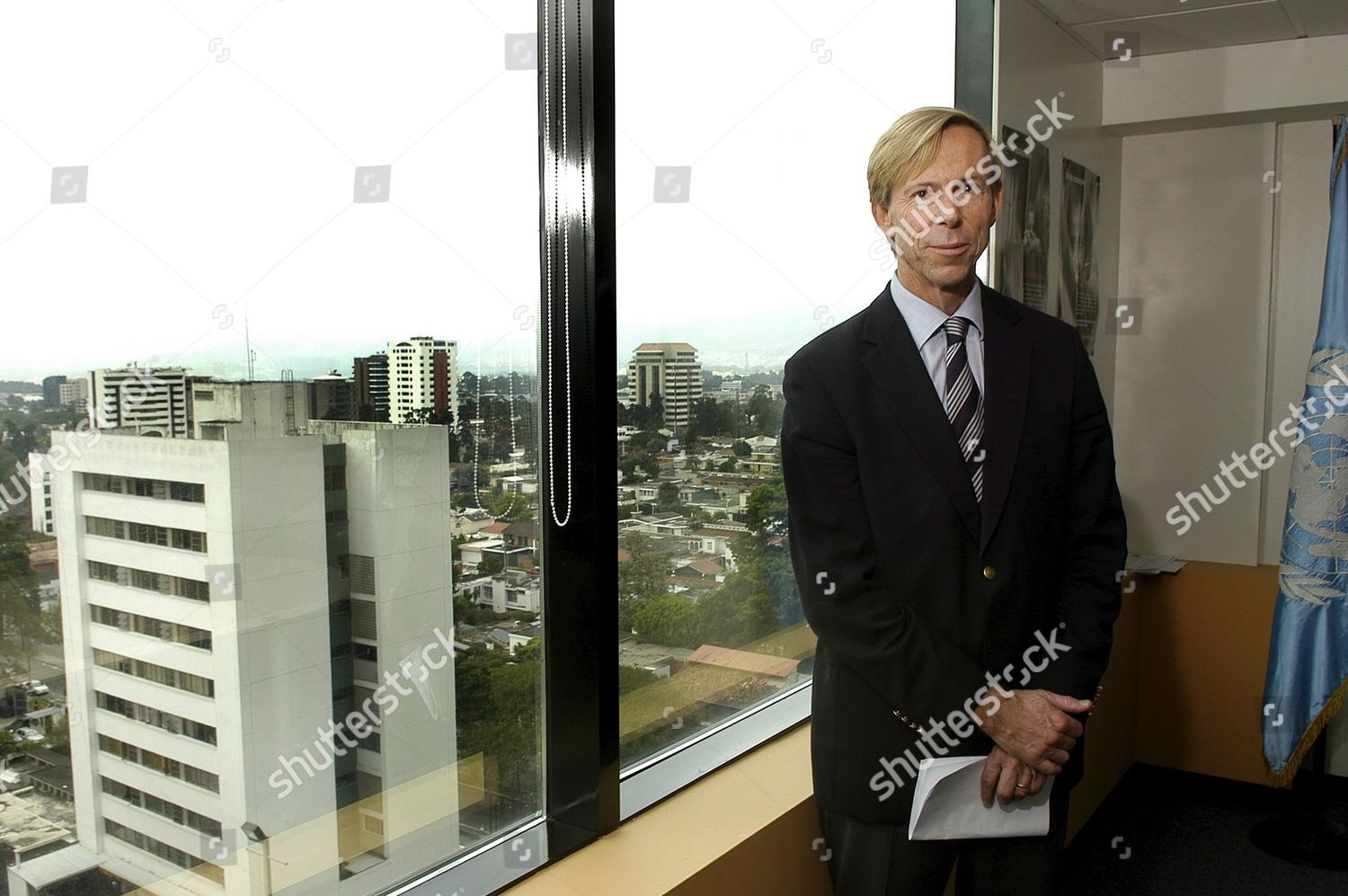 Swedish Anders Kompass Representing Office United Editorial Stock Photo ...