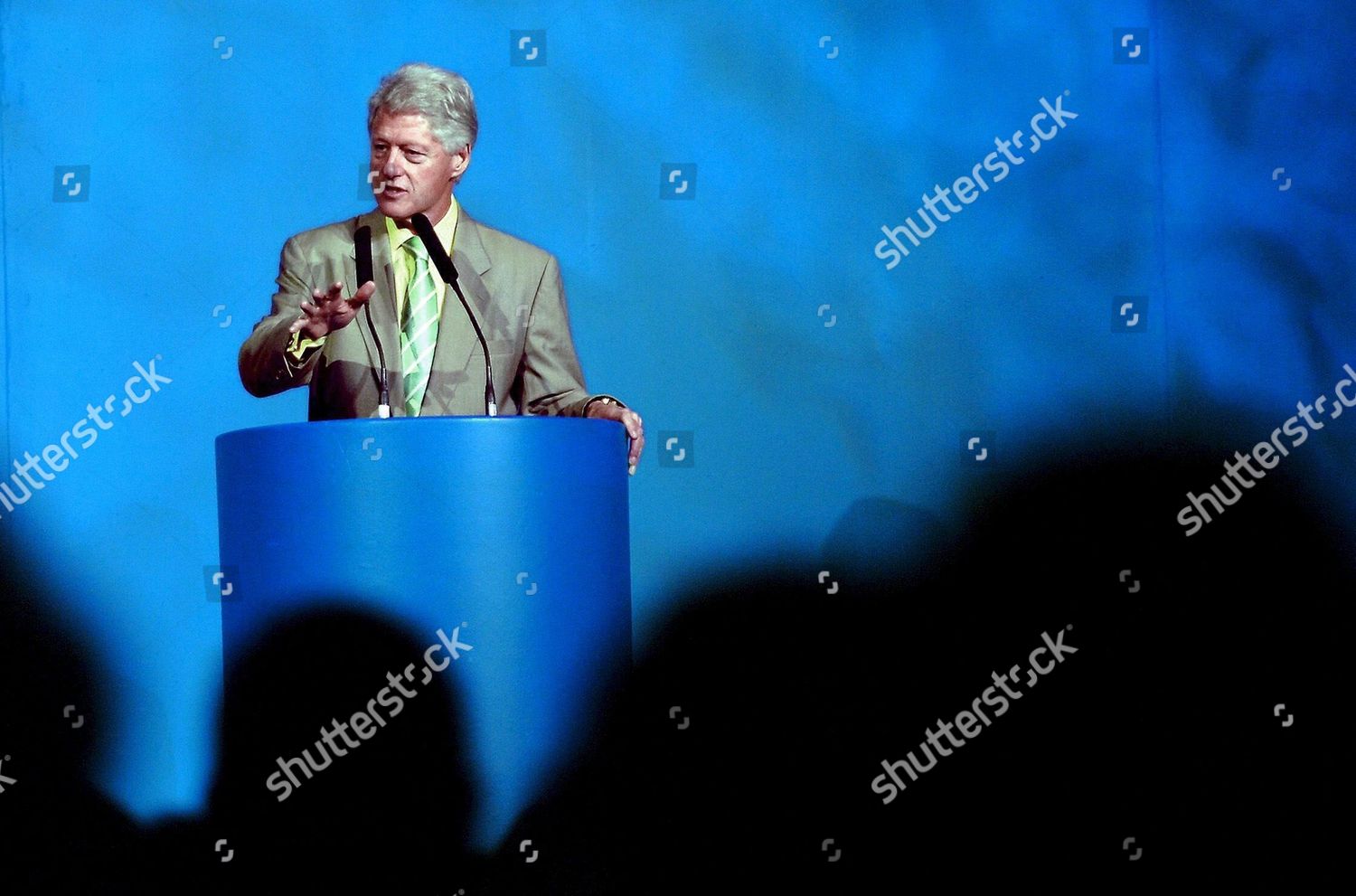 Former Us President Bill Clinton Gestures Editorial Stock Photo - Stock ...