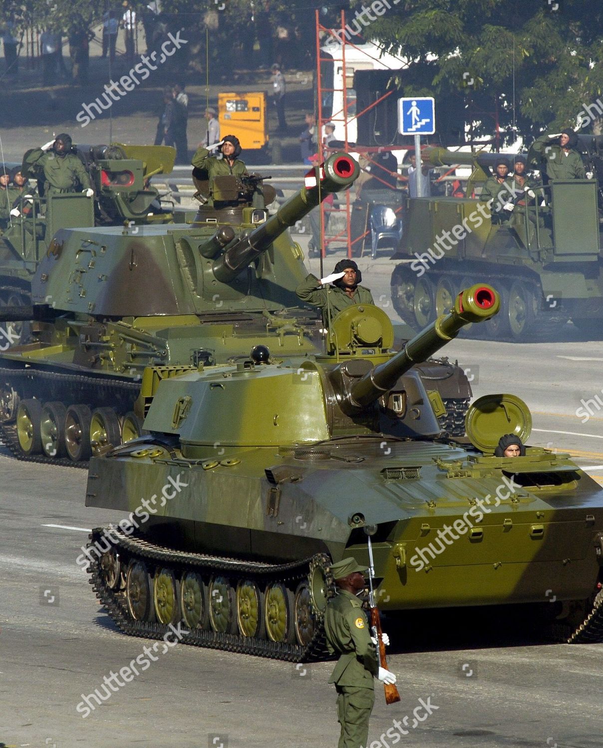 Cuban Soldiers Participate Massive Military Parade Editorial Stock ...