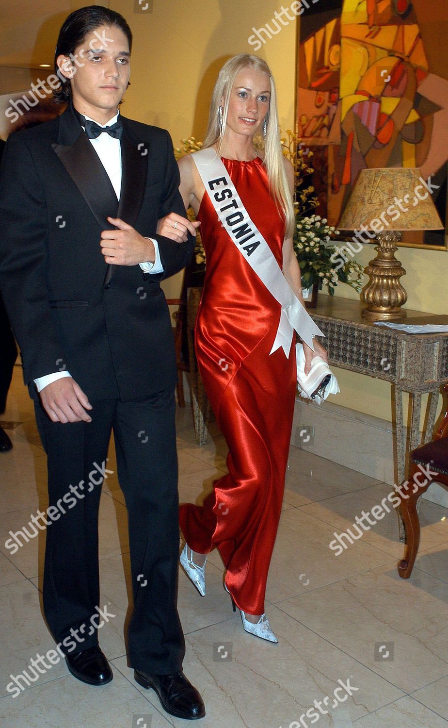 Miss Estonia Sirle Kalma Miss Universe Editorial Stock Photo - Stock ...