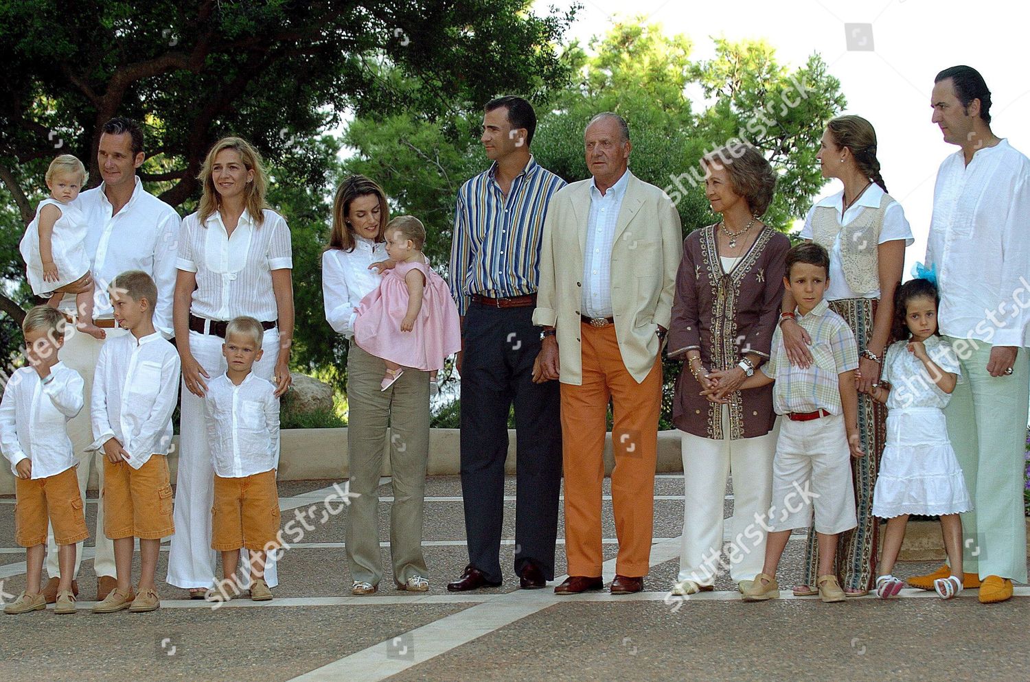 All Members Spanish Royal Family Pose Editorial Stock Photo - Stock ...