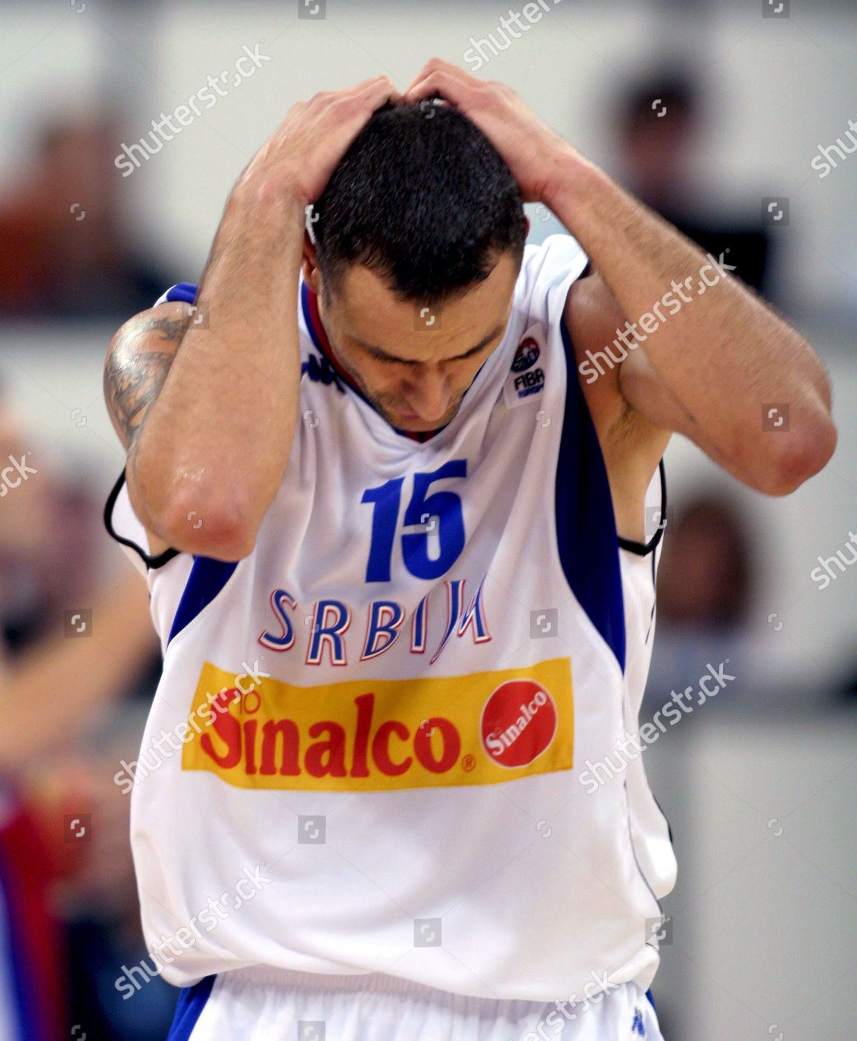 Serbian Forward Milan Gurovic Pictured During Editorial Stock Photo ...