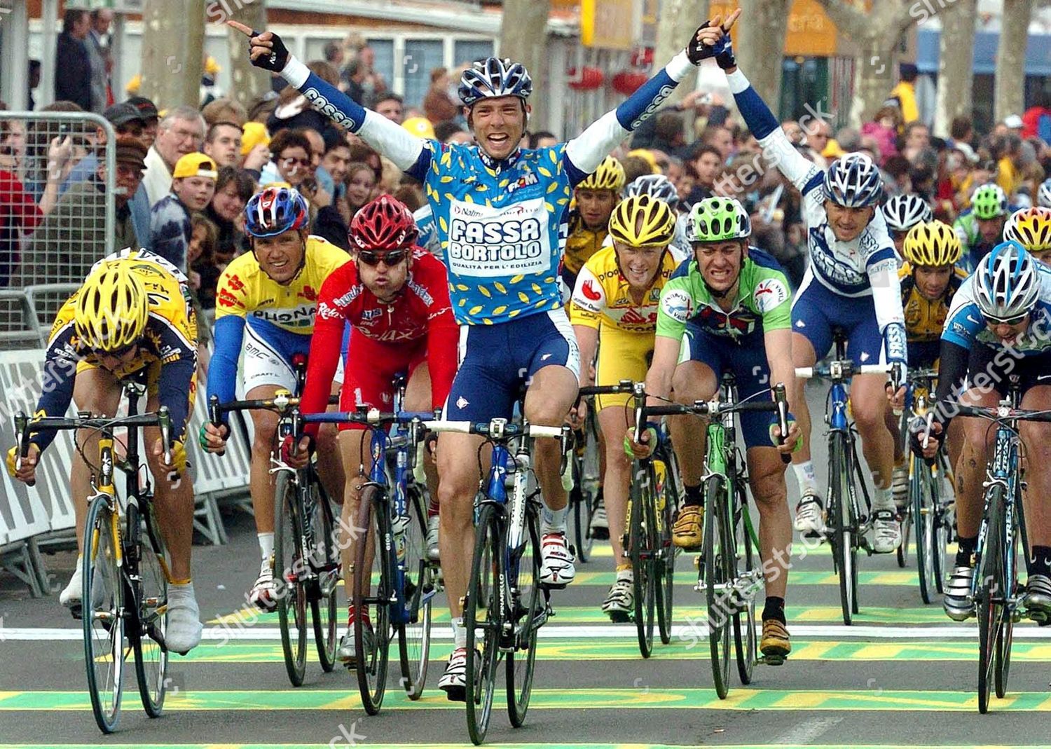 Italian Cyclist Claudio Corioni Fassa Bortolo Editorial Stock Photo ...