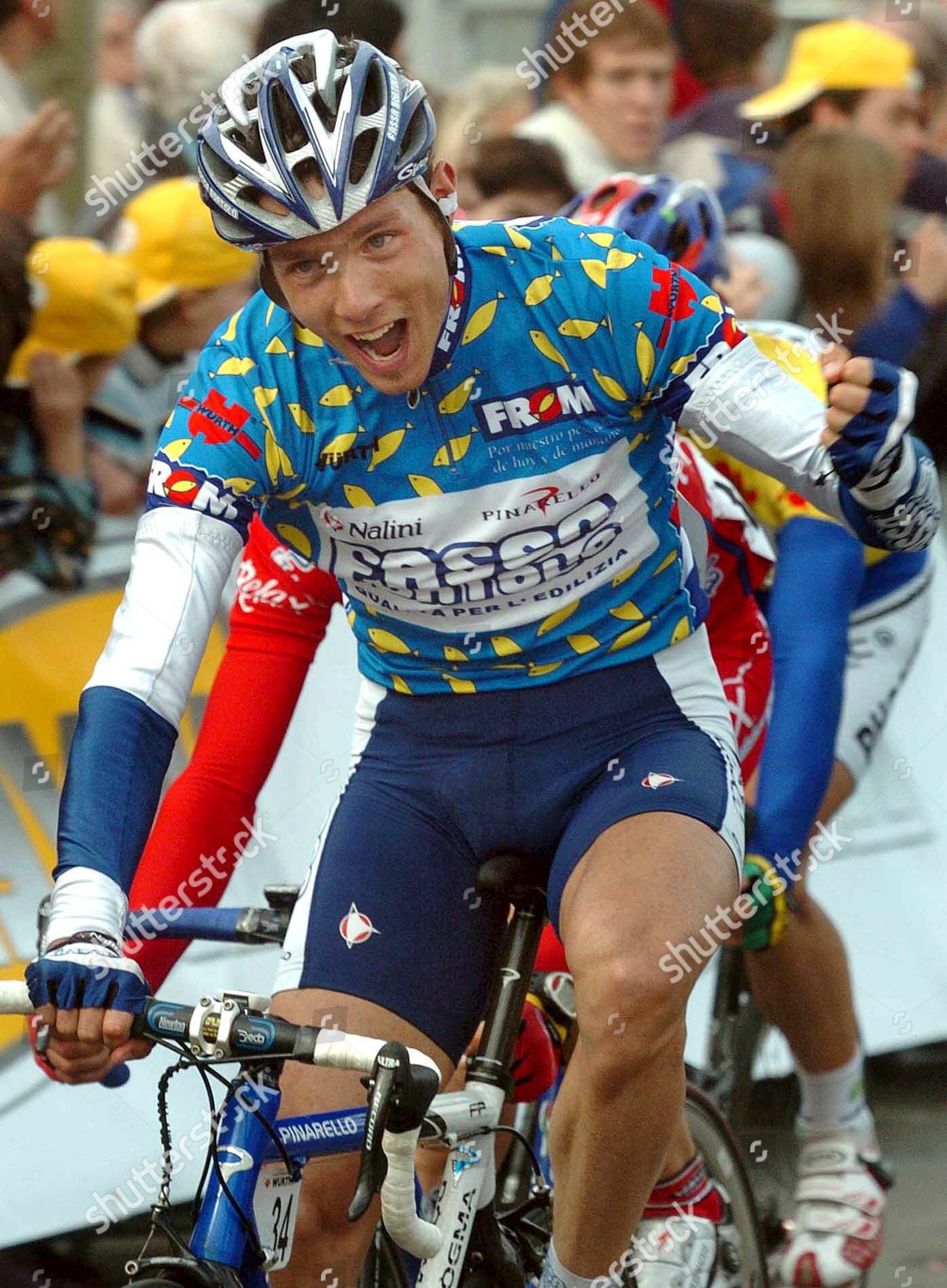 Italian Cyclist Claudio Corioni Fassa Bortolo Editorial Stock Photo ...