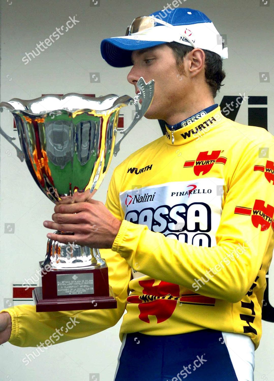 Italian Cyclist Claudio Corioni R Fassa Editorial Stock Photo - Stock ...