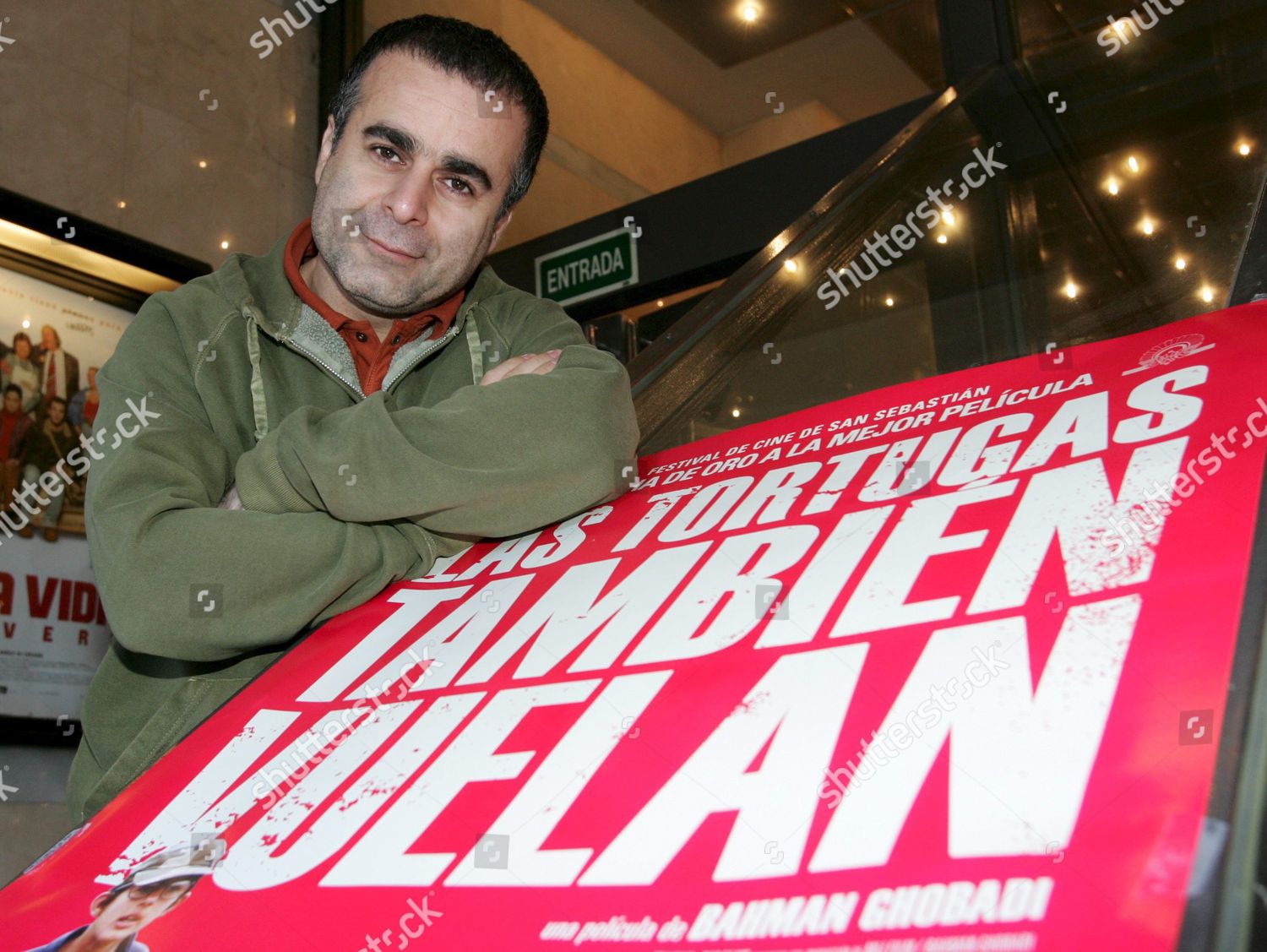 Kurdishborn Iranian Director Bahman Ghobadi Poses Editorial Stock Photo ...