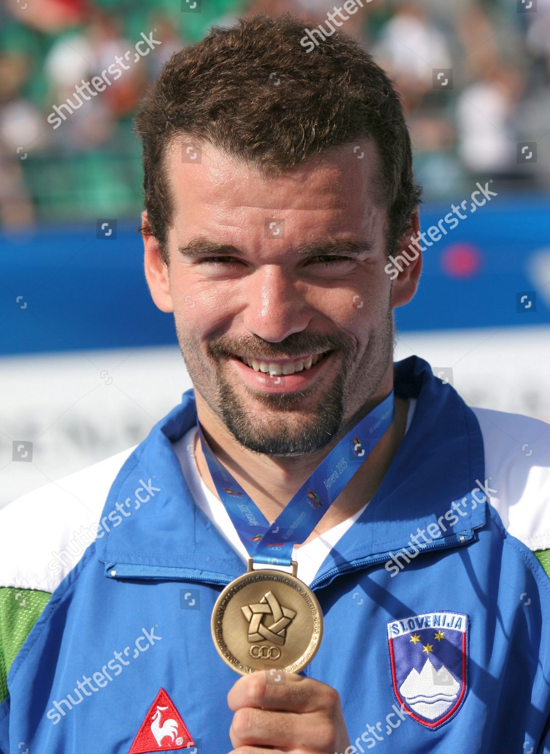 Slovakian Swimmer Peter Mankoc Poses His Editorial Stock Photo - Stock ...