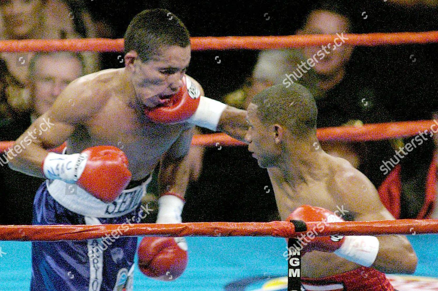 Puerto Rican Boxer Ivan R Hits Editorial Stock Photo - Stock Image ...