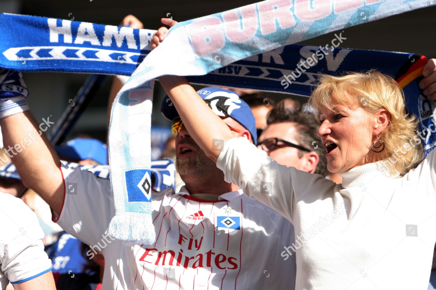 Hamburg Hsv Fans Inside Hsv Arena Editorial Stock Photo - Stock Image ...