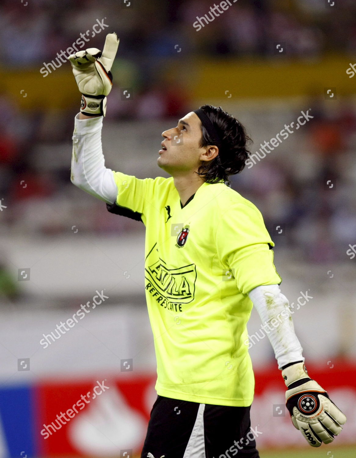 Colombian Goalkeeper Andres Castellanos Colombian Cucuta Editorial ...