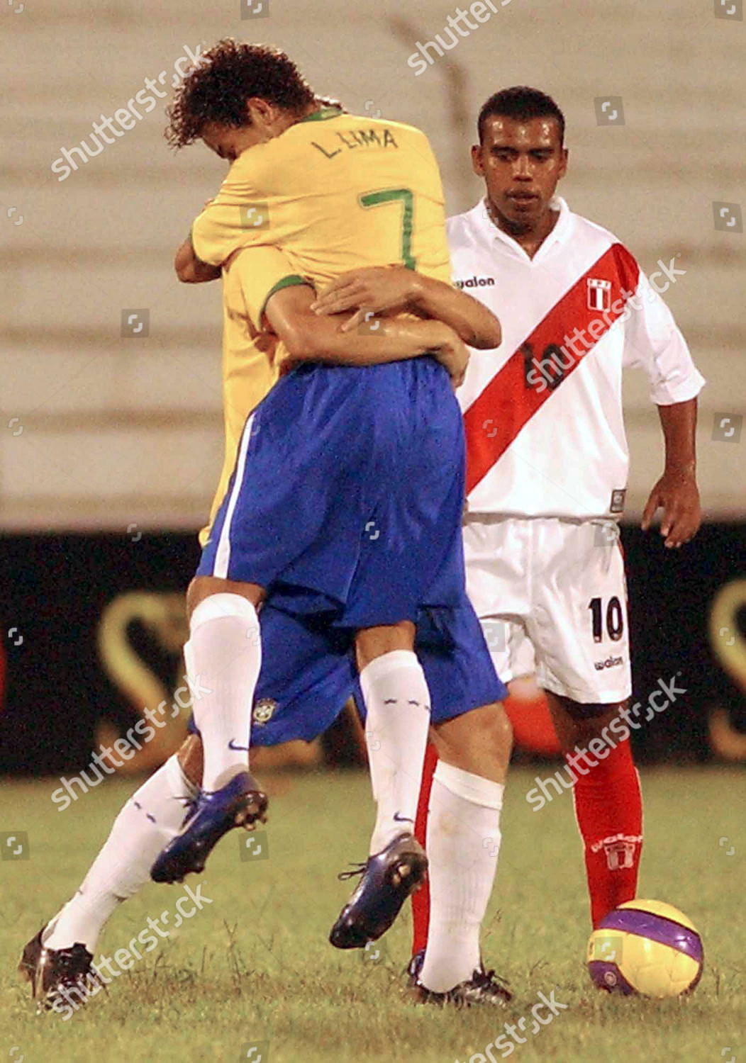 Brazilian National Team Player Lucas Behind Editorial Stock Photo ...