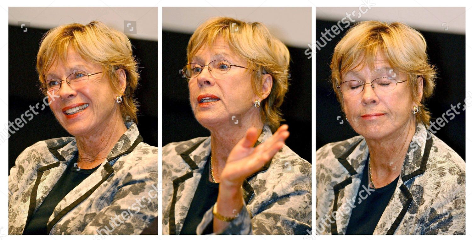 Combo Pictures Swedish Actress Bibi Andersson Editorial Stock Photo ...