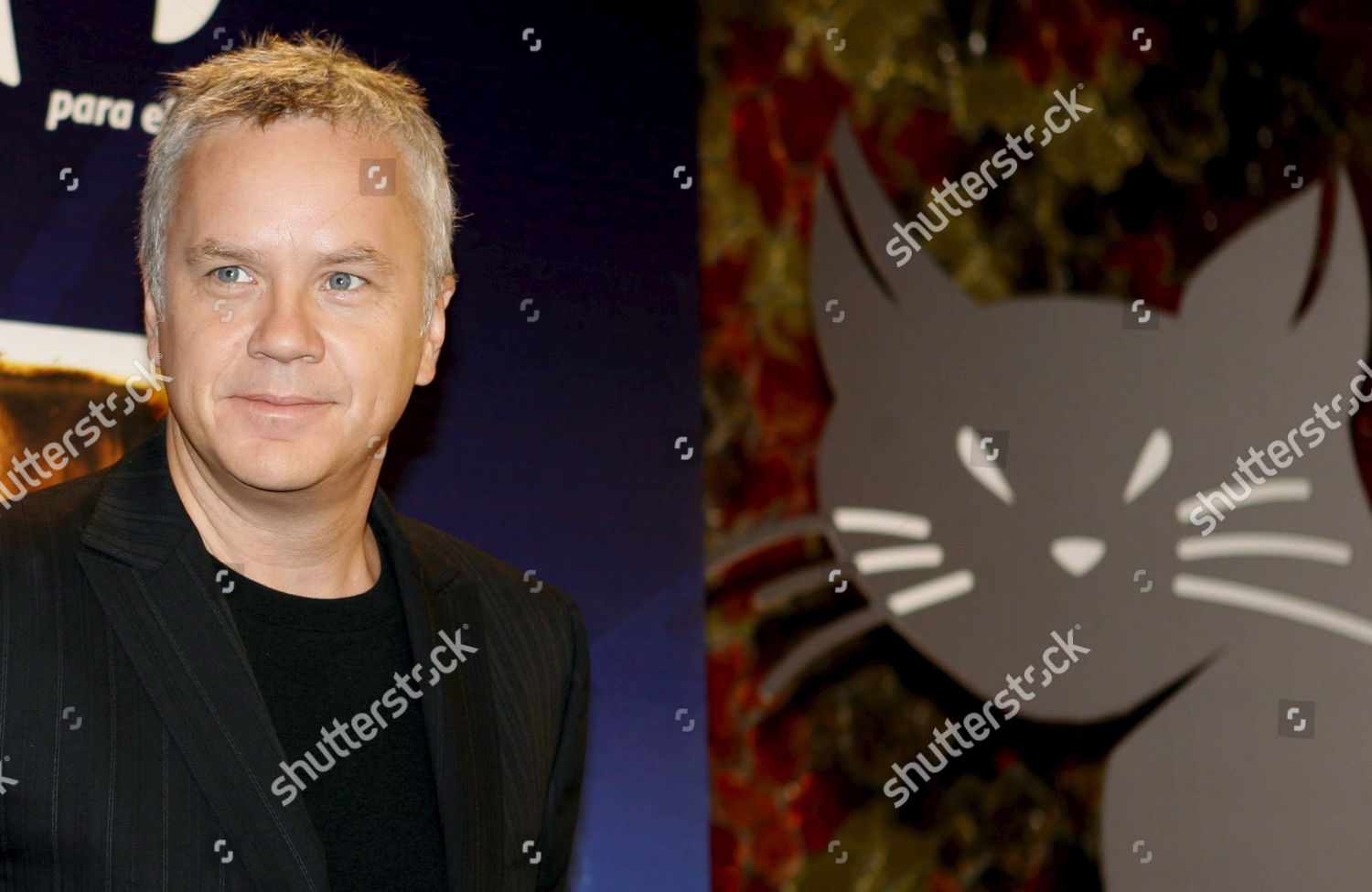 Us Actor Tim Robbins Smiles During Editorial Stock Photo - Stock Image ...