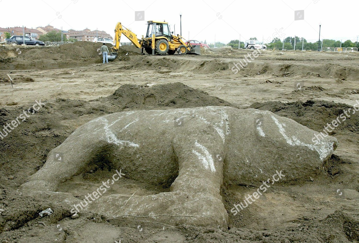 Large Stone Hog Which Buried Around Editorial Stock Photo - Stock Image ...